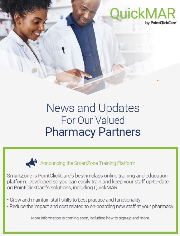 QuickMAR Pharmacy Partner Update – QuickMAR